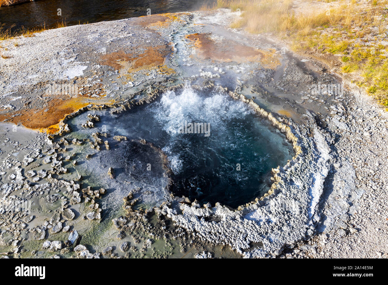 Firehole spring yellowstone hi-res stock photography and images - Alamy