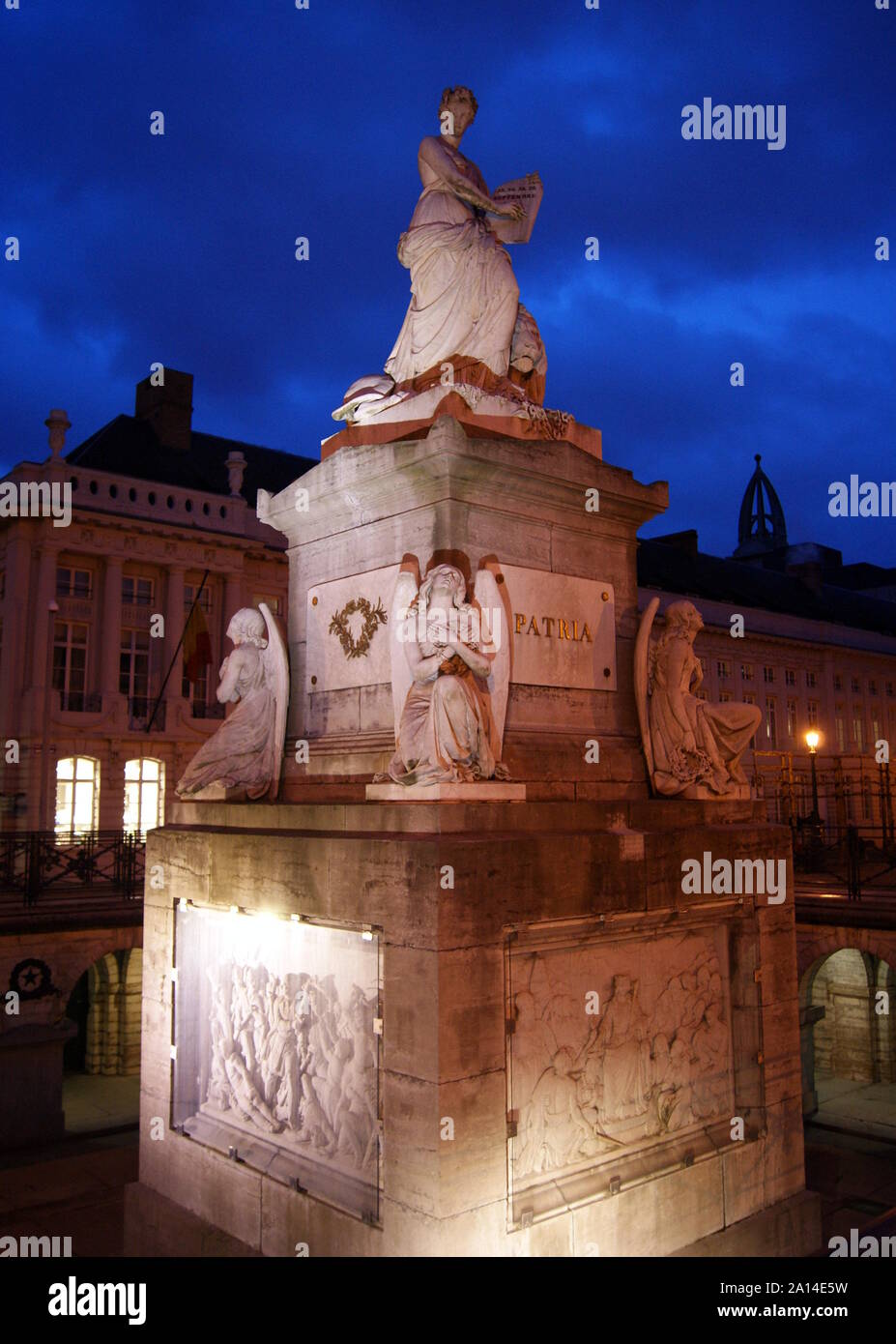 Monument to the martyrs of the 1830 revolution hi-res stock photography ...