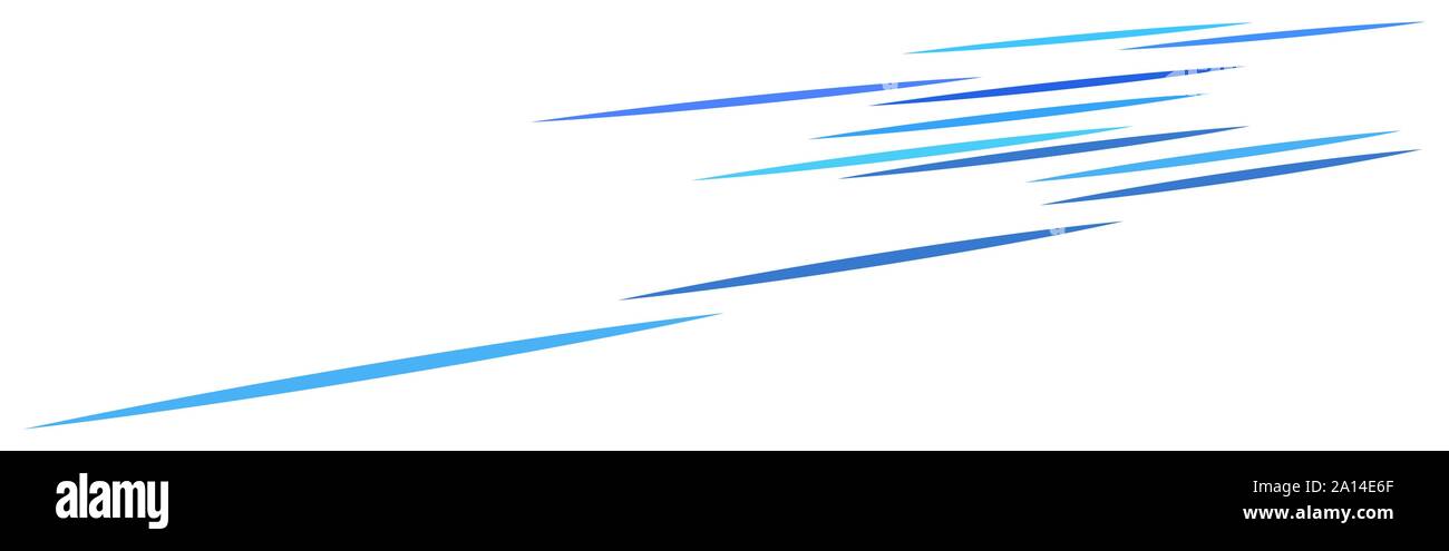 3D Abstract lines. Dynamic straight burst lines in perspective. Radial ...