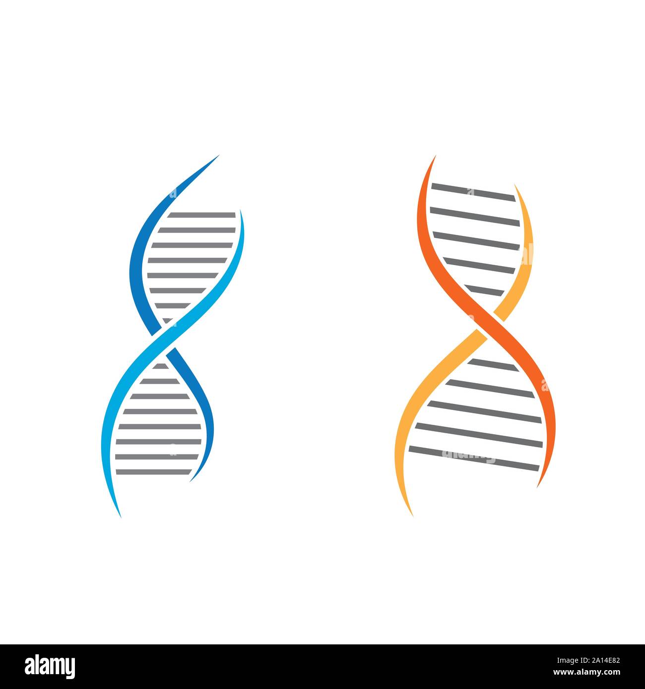 DNA vector icon illustration design template Stock Vector Image & Art ...