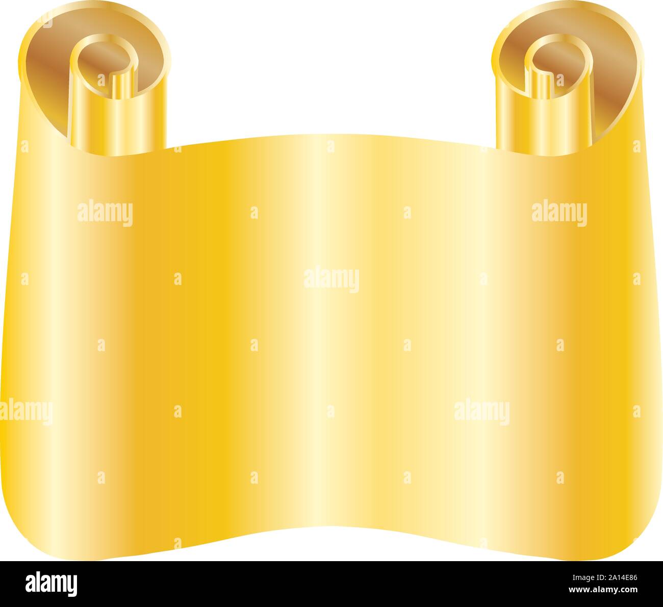 This is a illustration of Paper Title scroll Stock Vector Image & Art ...