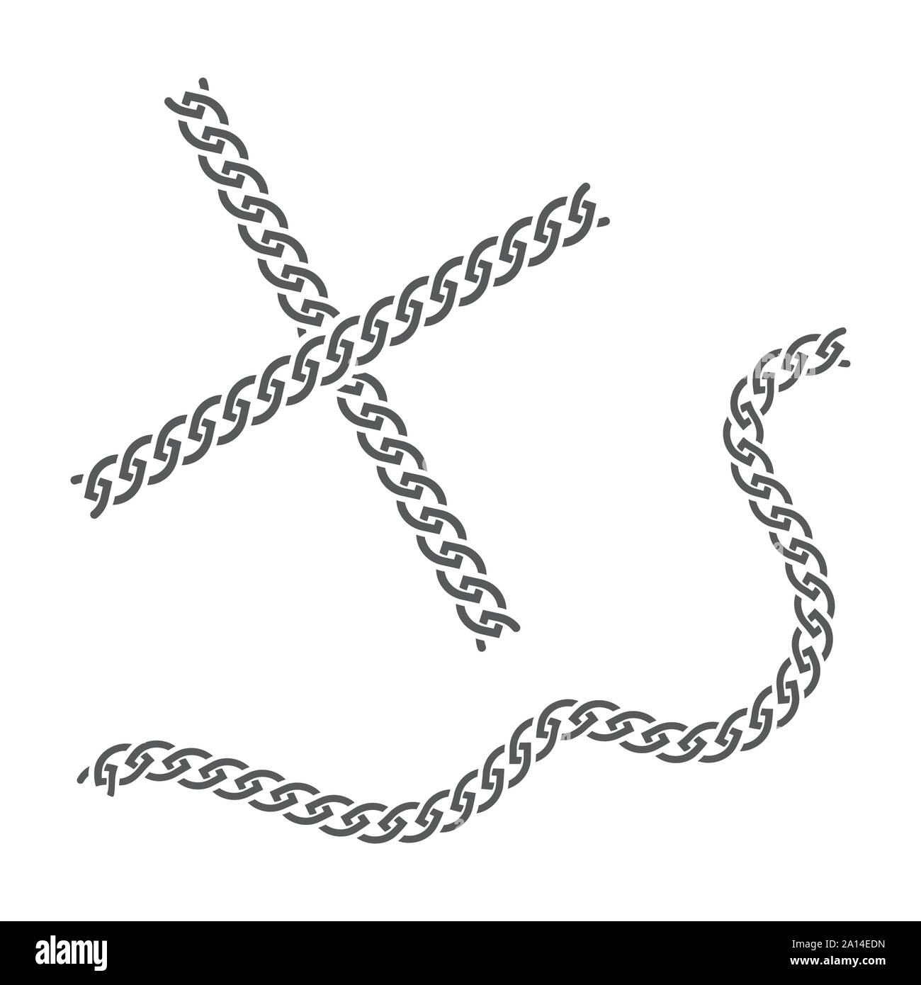 Chain vector illustration design template Stock Vector Image & Art - Alamy