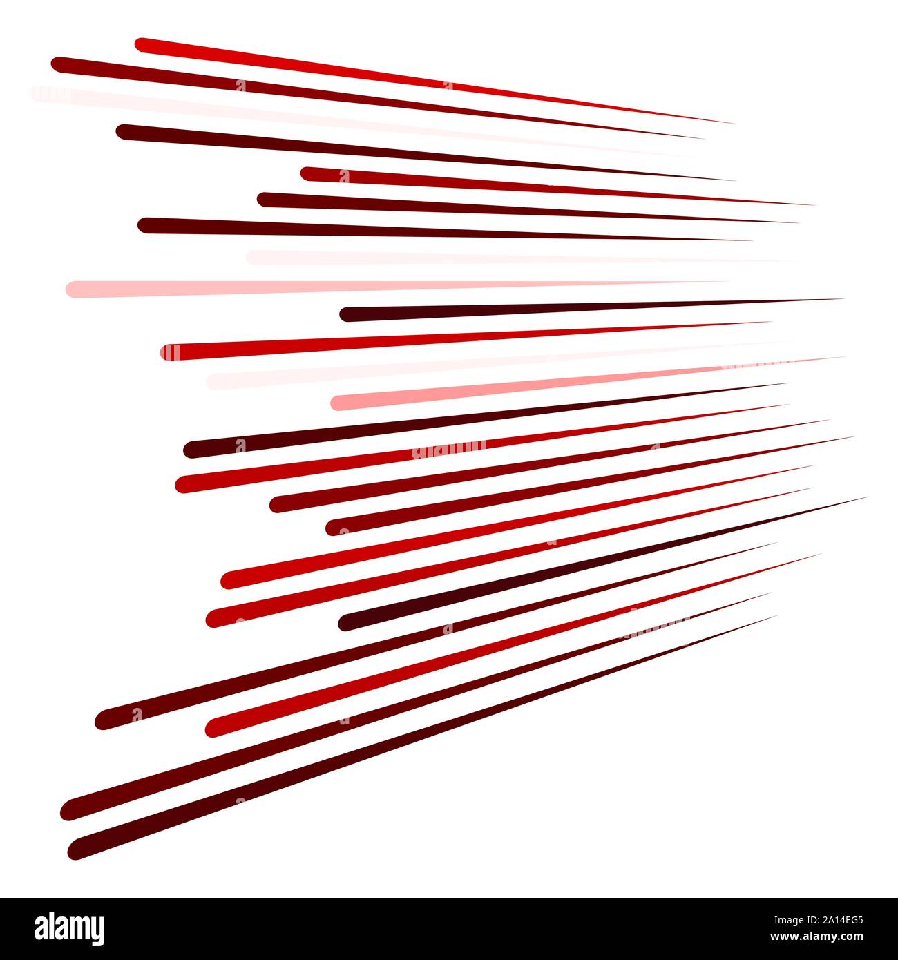 3D Abstract lines. Dynamic straight burst lines in perspective. Radial ...