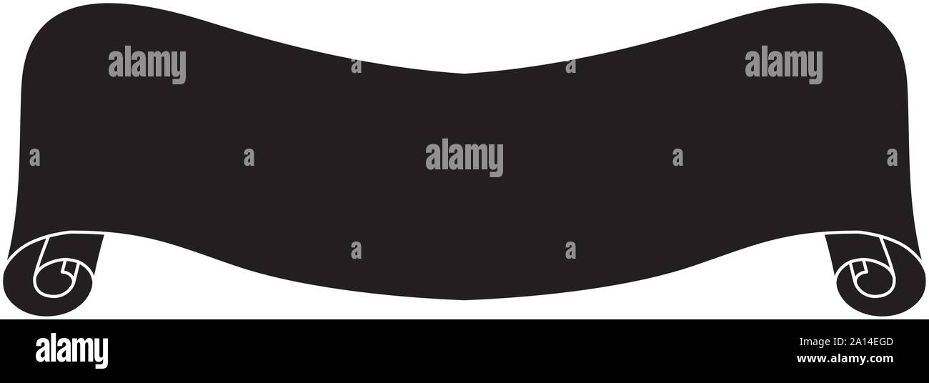 This is a illustration of Paper Title scroll Stock Vector Image & Art ...