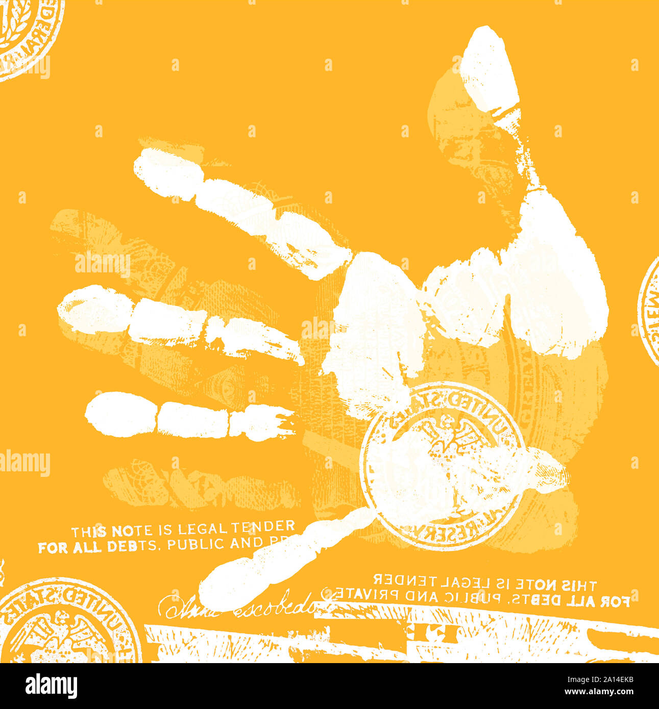 Handprint and signature hi-res stock photography and images - Alamy