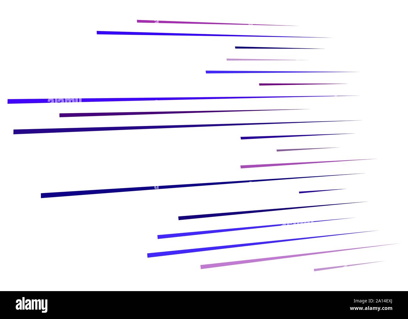 3D Abstract lines. Dynamic straight burst lines in perspective. Radial ...