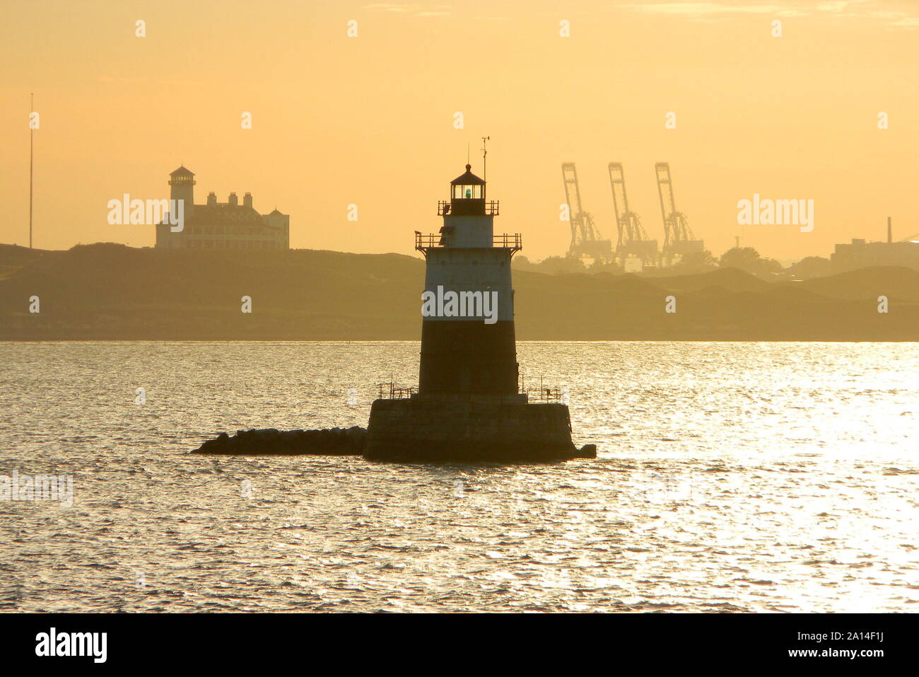 Robbins Reef Lighthouse New York High Resolution Stock Photography and ...