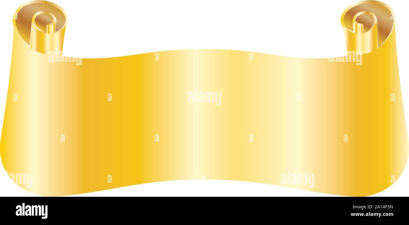 This is a illustration of Paper Title scroll Stock Vector Image & Art ...