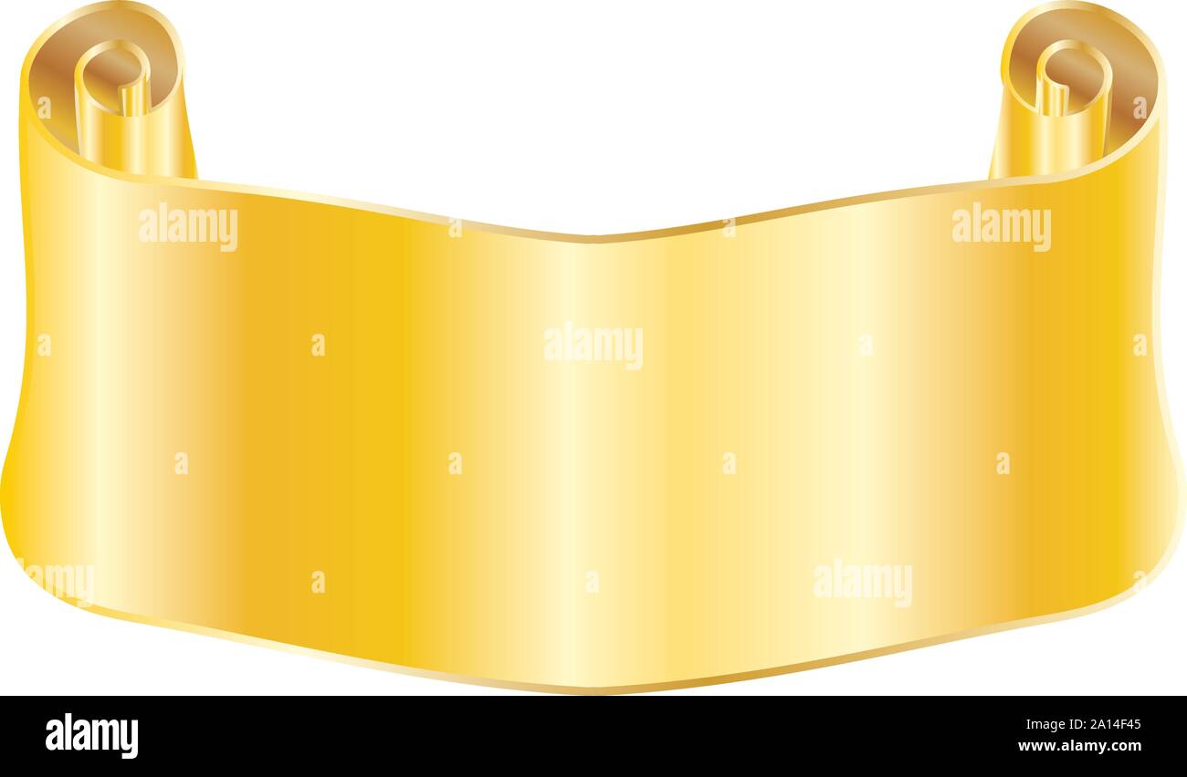 This is a illustration of Paper Title scroll Stock Vector Image & Art ...