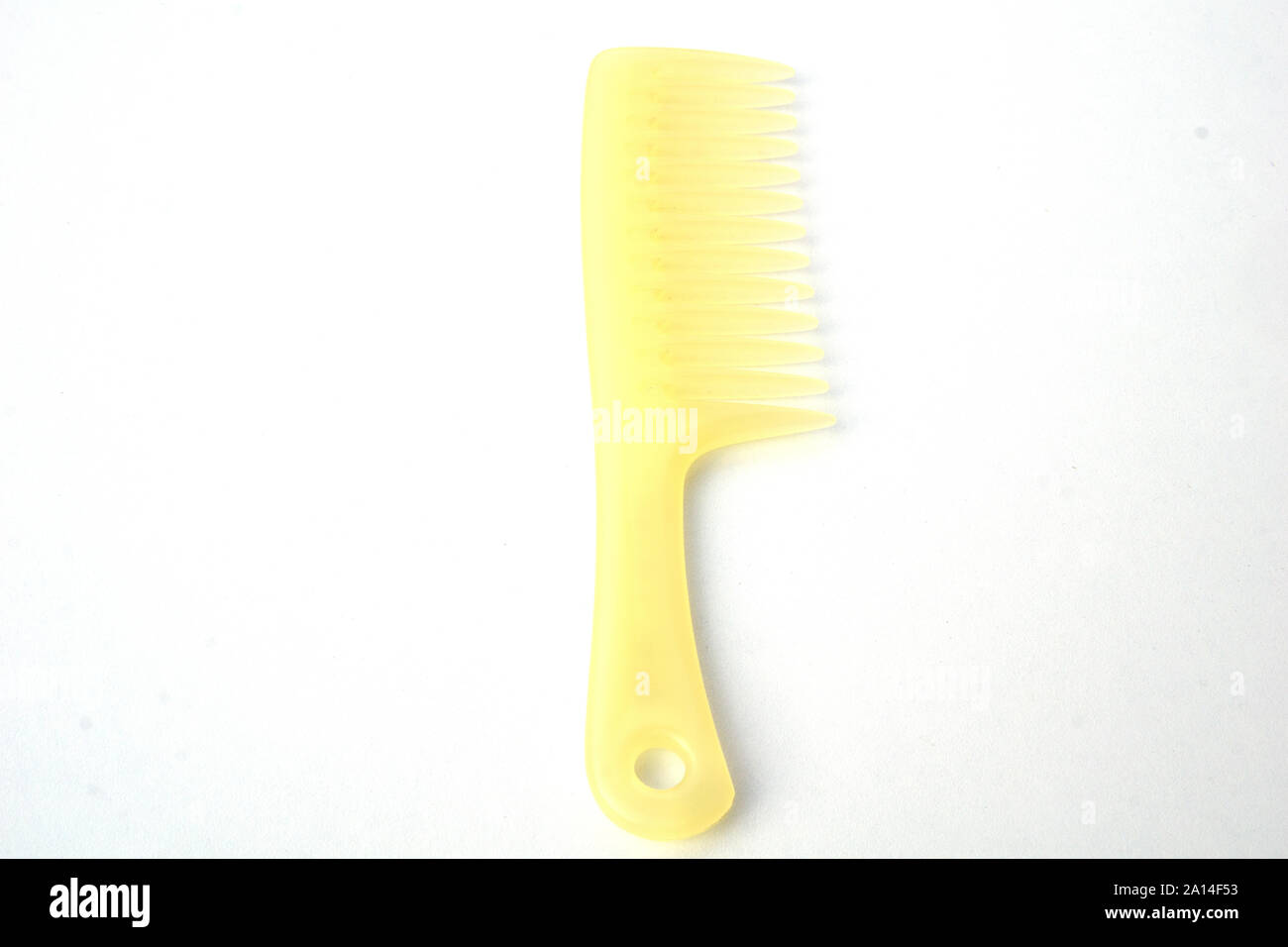 Hair comb isolated on white background Stock Photo - Alamy