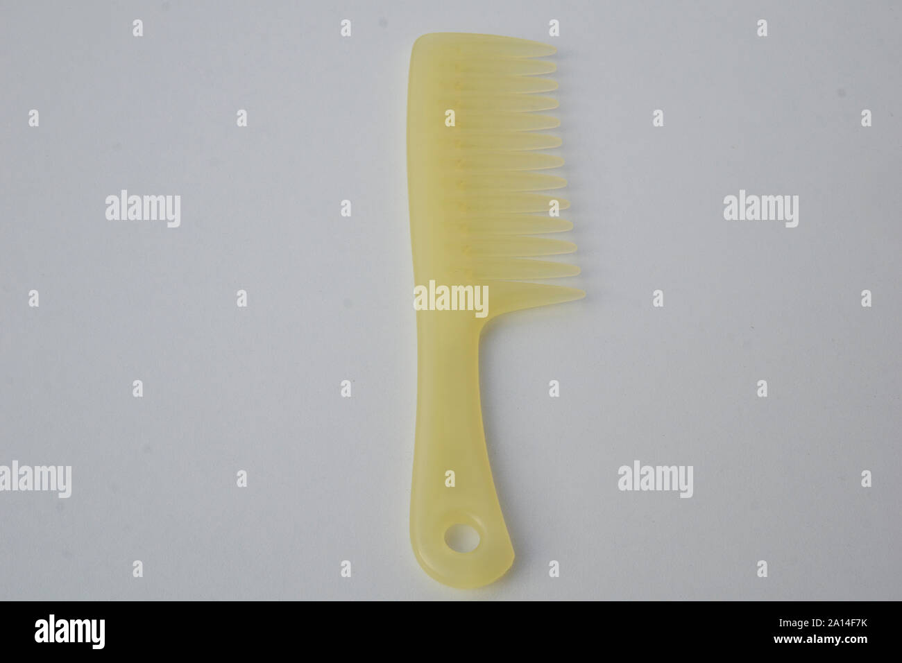 Hair comb isolated on white background Stock Photo - Alamy