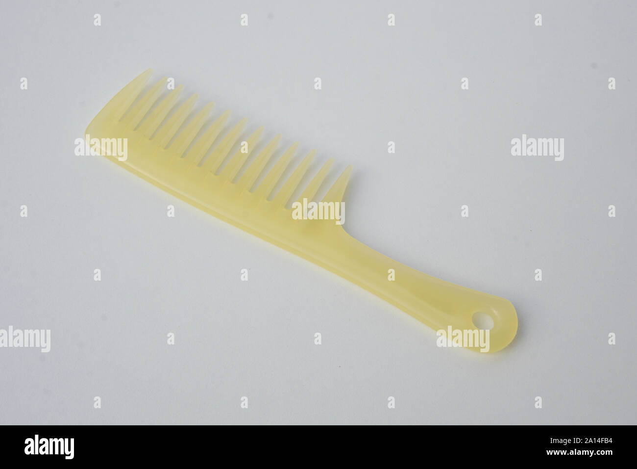 Hair comb isolated on white background Stock Photo - Alamy