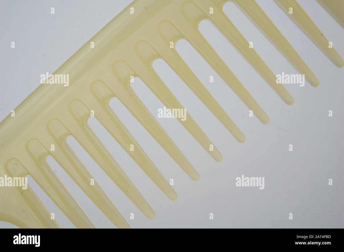 Hair comb isolated on white background Stock Photo - Alamy