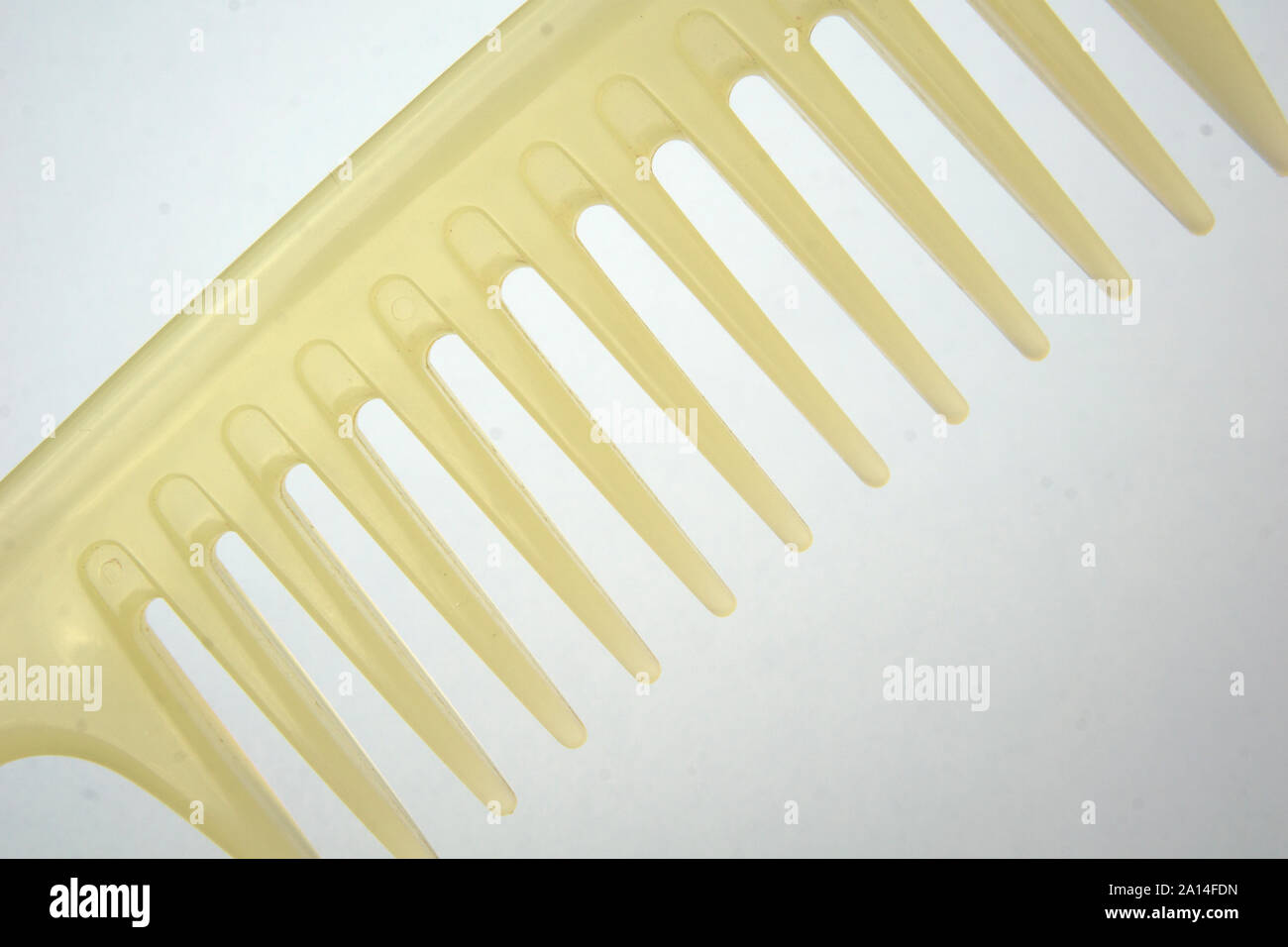 Hair comb isolated on white background Stock Photo - Alamy