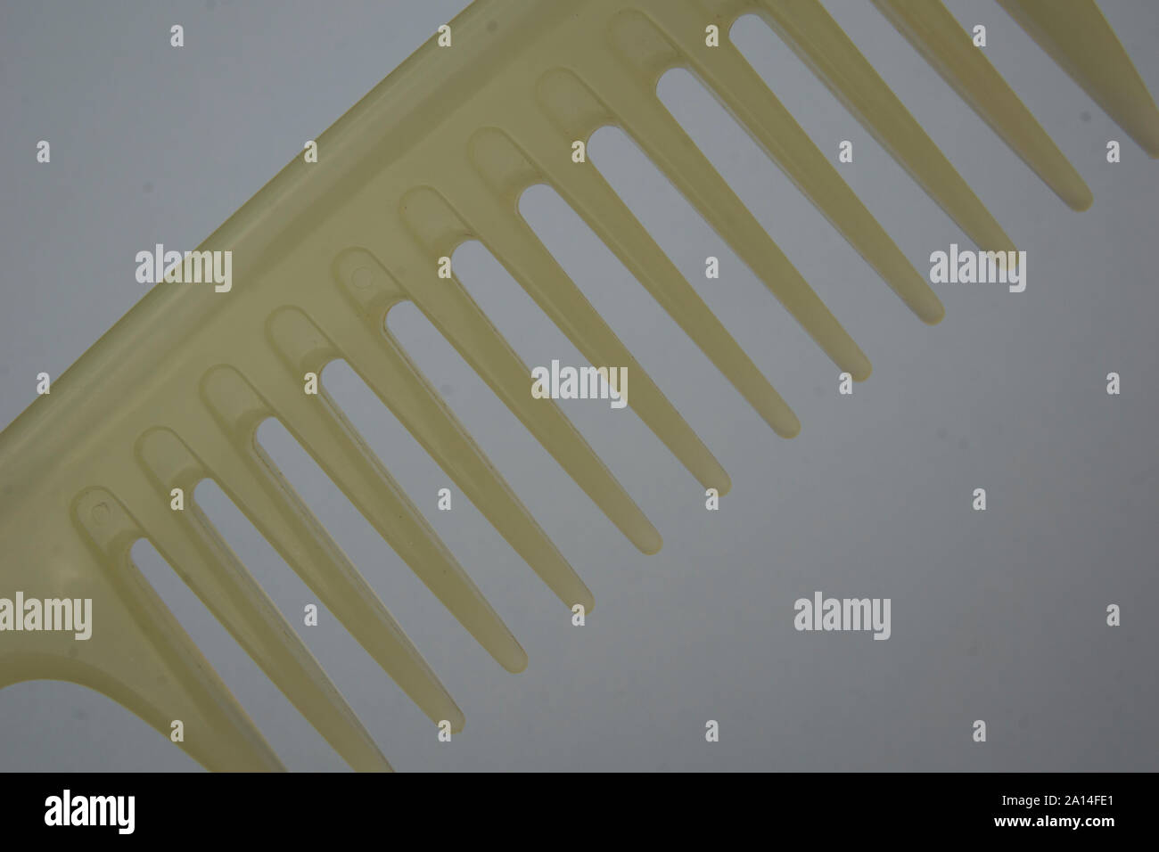 Hair comb isolated on white background Stock Photo - Alamy