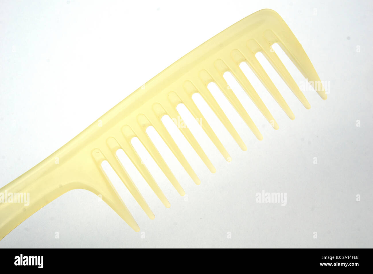 Hair comb isolated on white background Stock Photo - Alamy