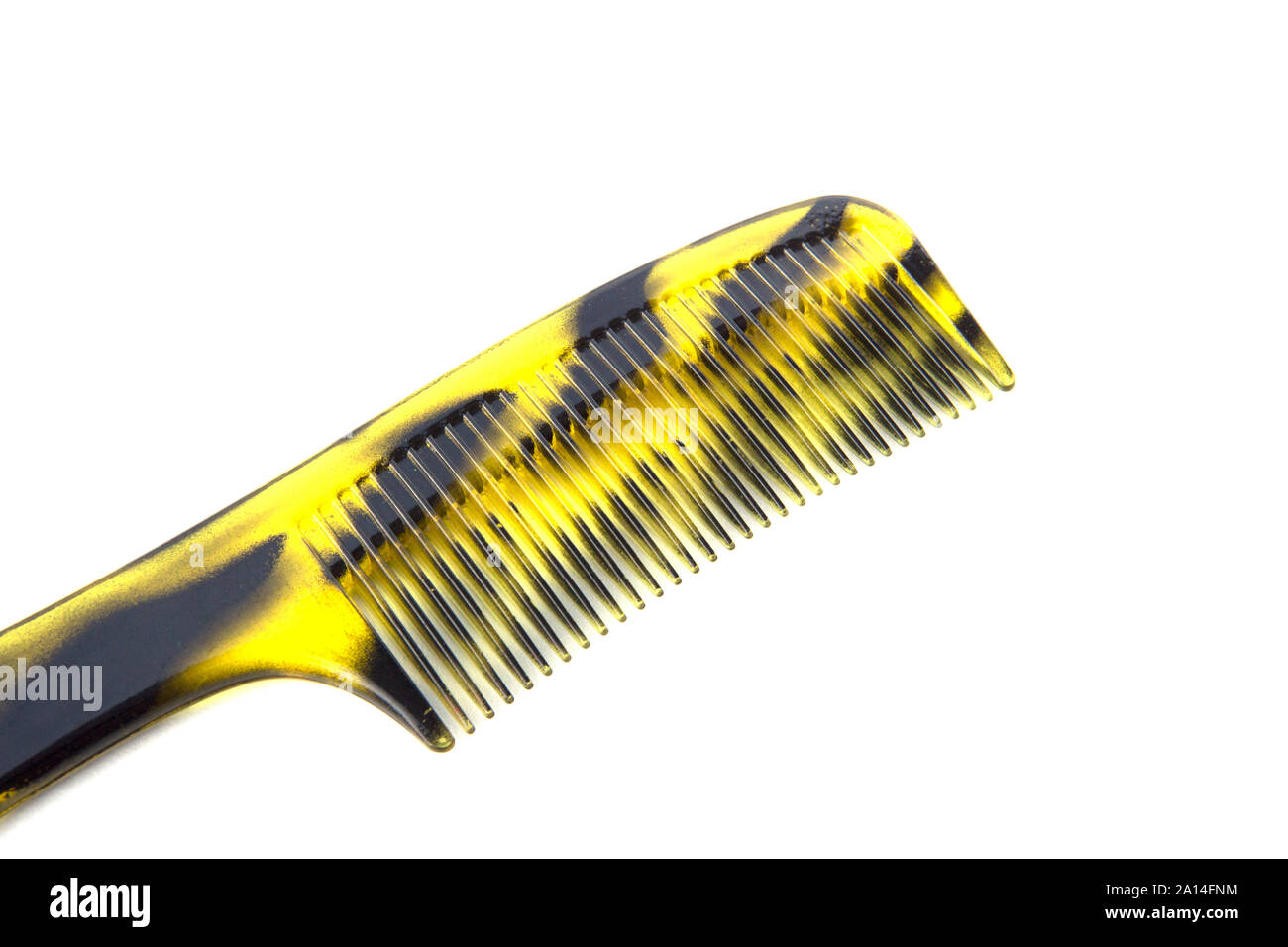 Hair comb isolated on white background Stock Photo - Alamy