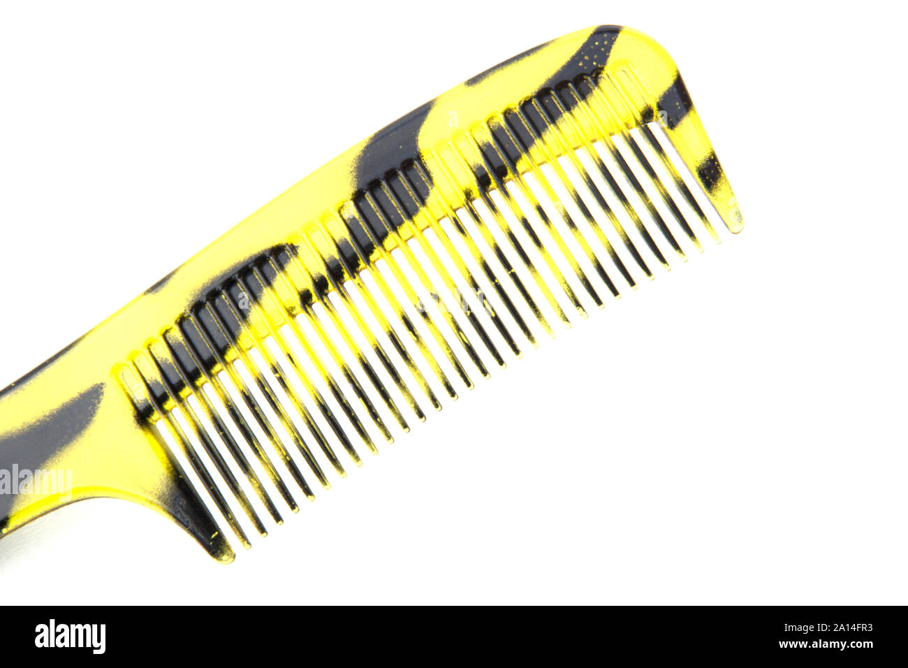 Hair comb isolated on white background Stock Photo - Alamy