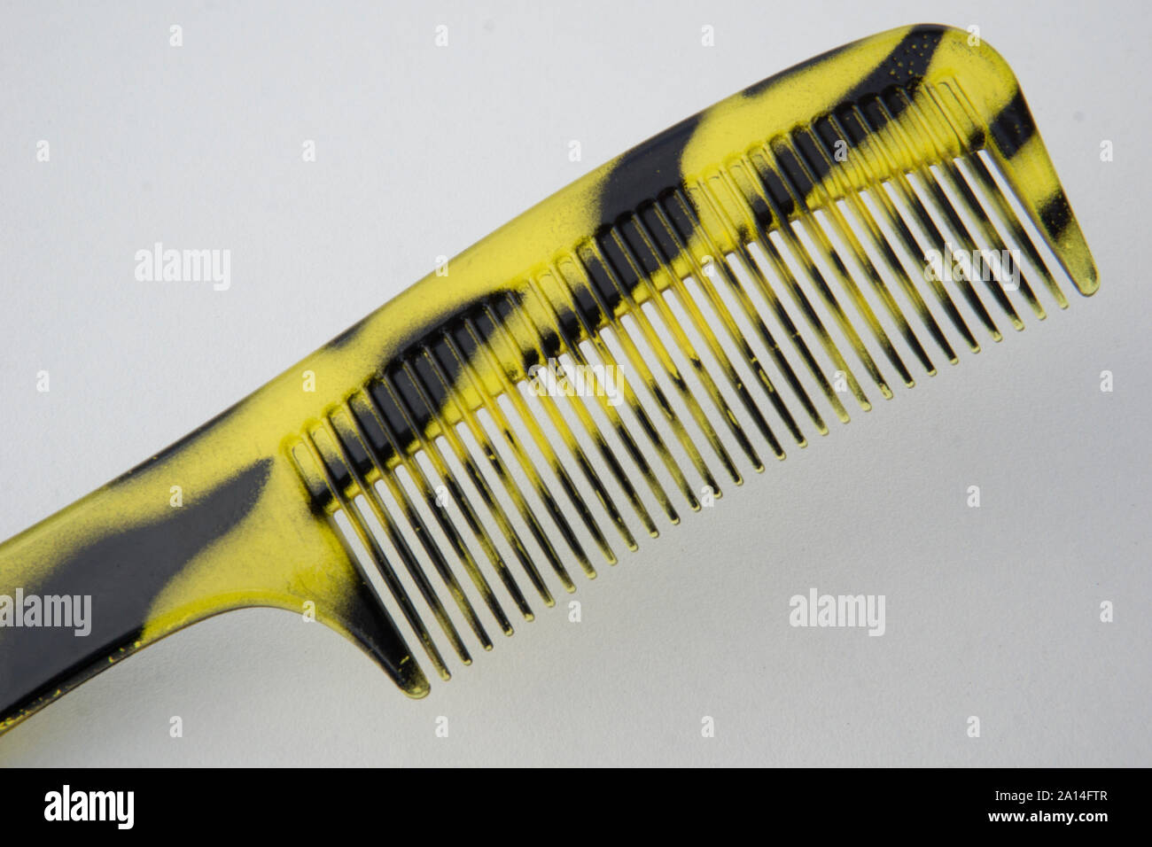 Hair comb isolated on white background Stock Photo - Alamy