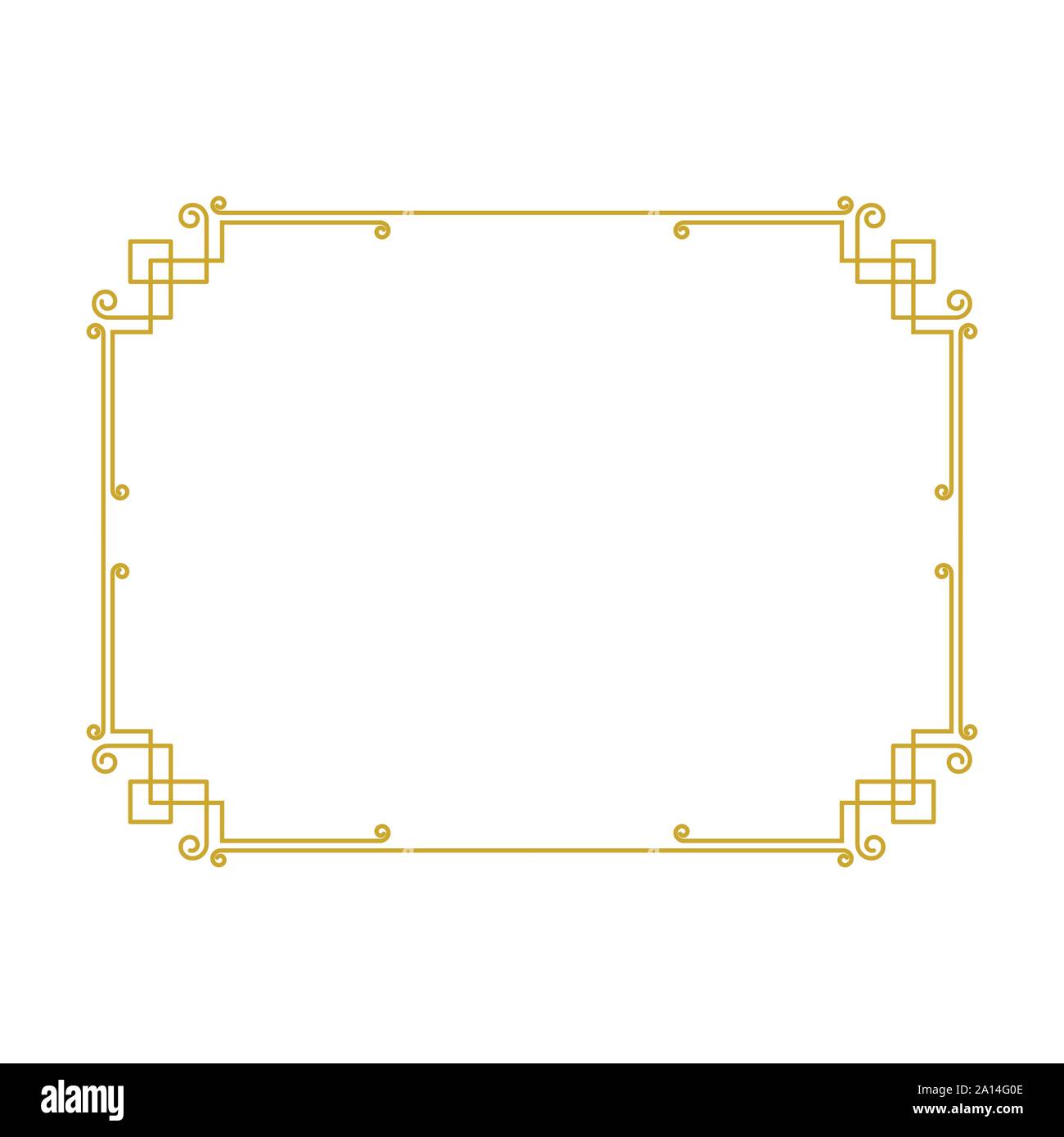 Victorian border Stock Vector Images - Alamy