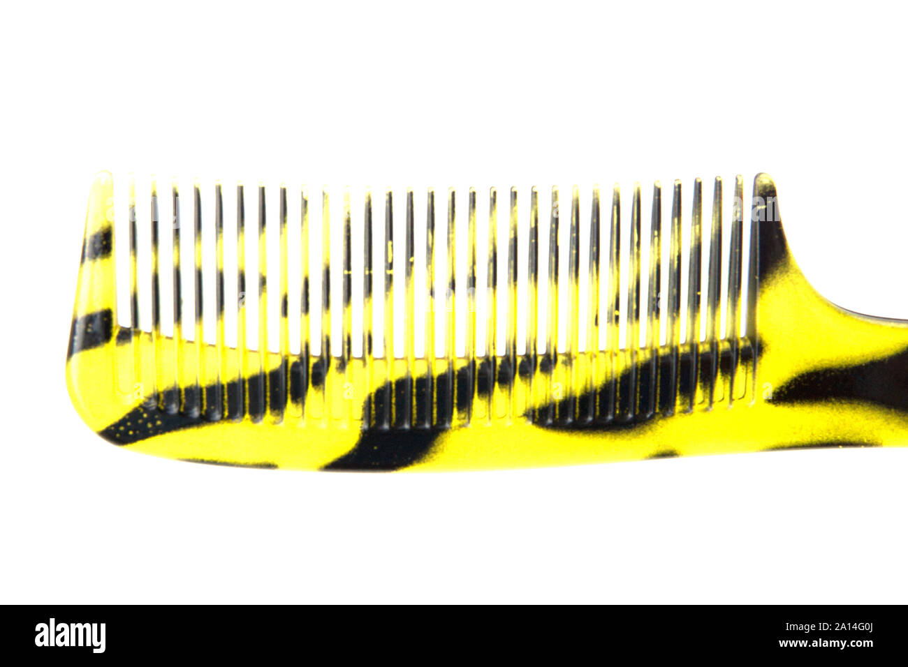 Hair comb isolated on white background Stock Photo - Alamy