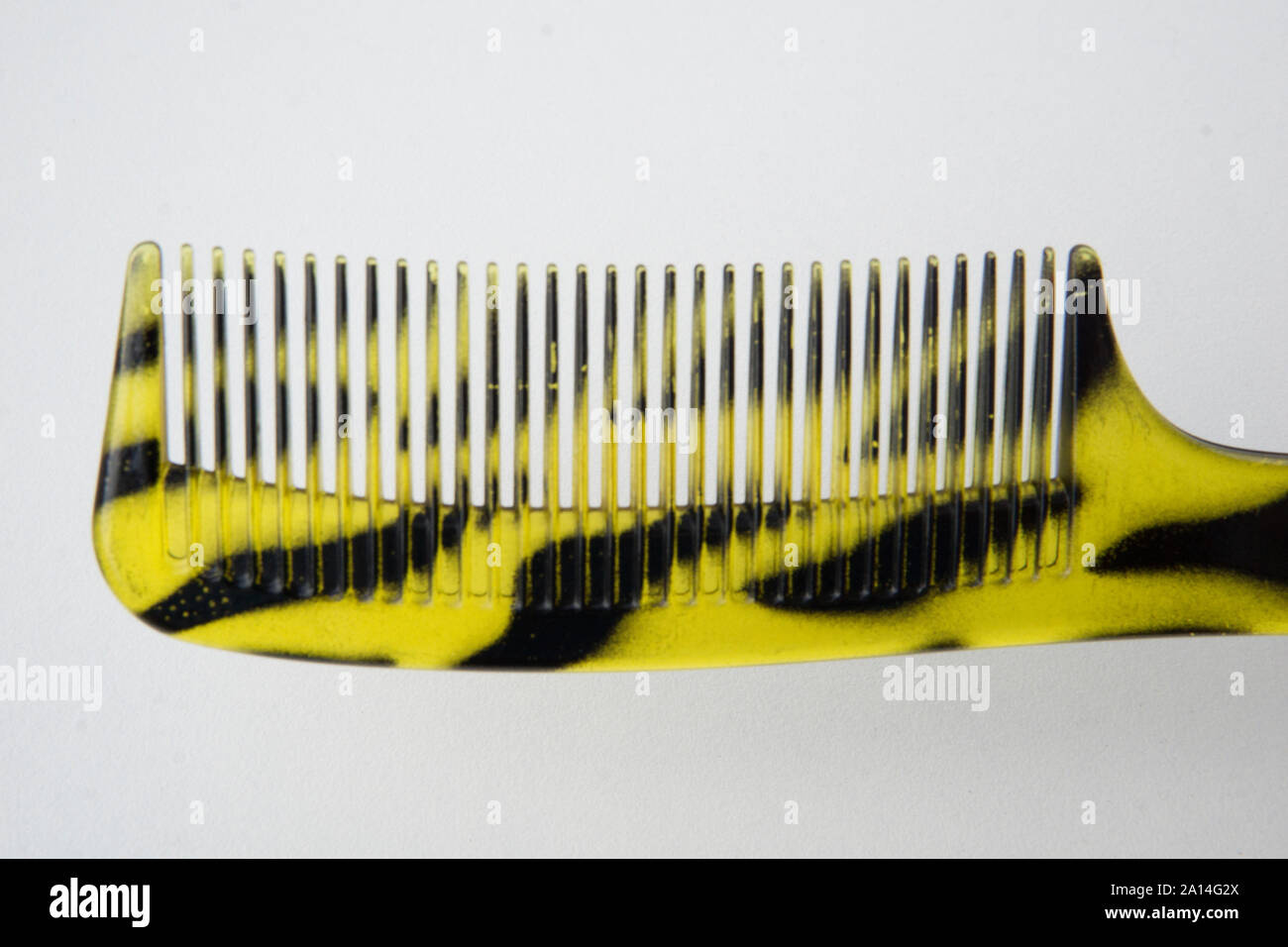 Hair comb isolated on white background Stock Photo - Alamy