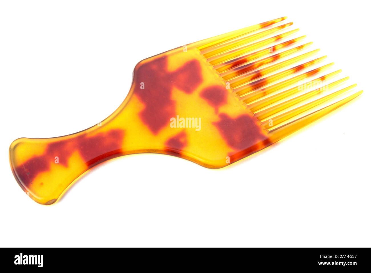 Hair comb isolated on white background Stock Photo - Alamy