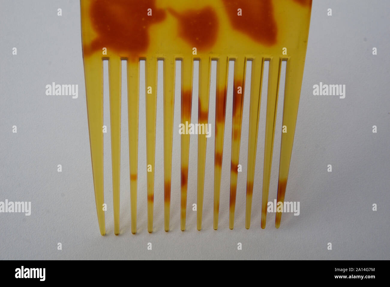 Hair comb isolated on white background Stock Photo - Alamy