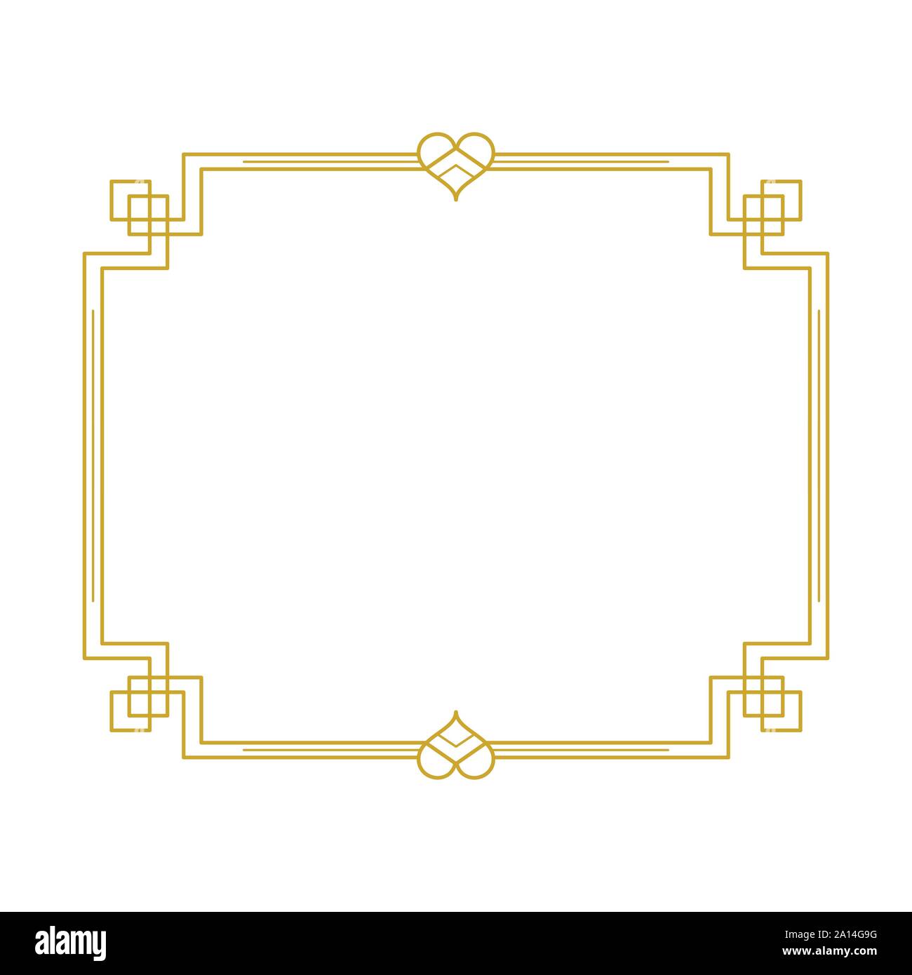 Classic border Cut Out Stock Images & Pictures - Alamy