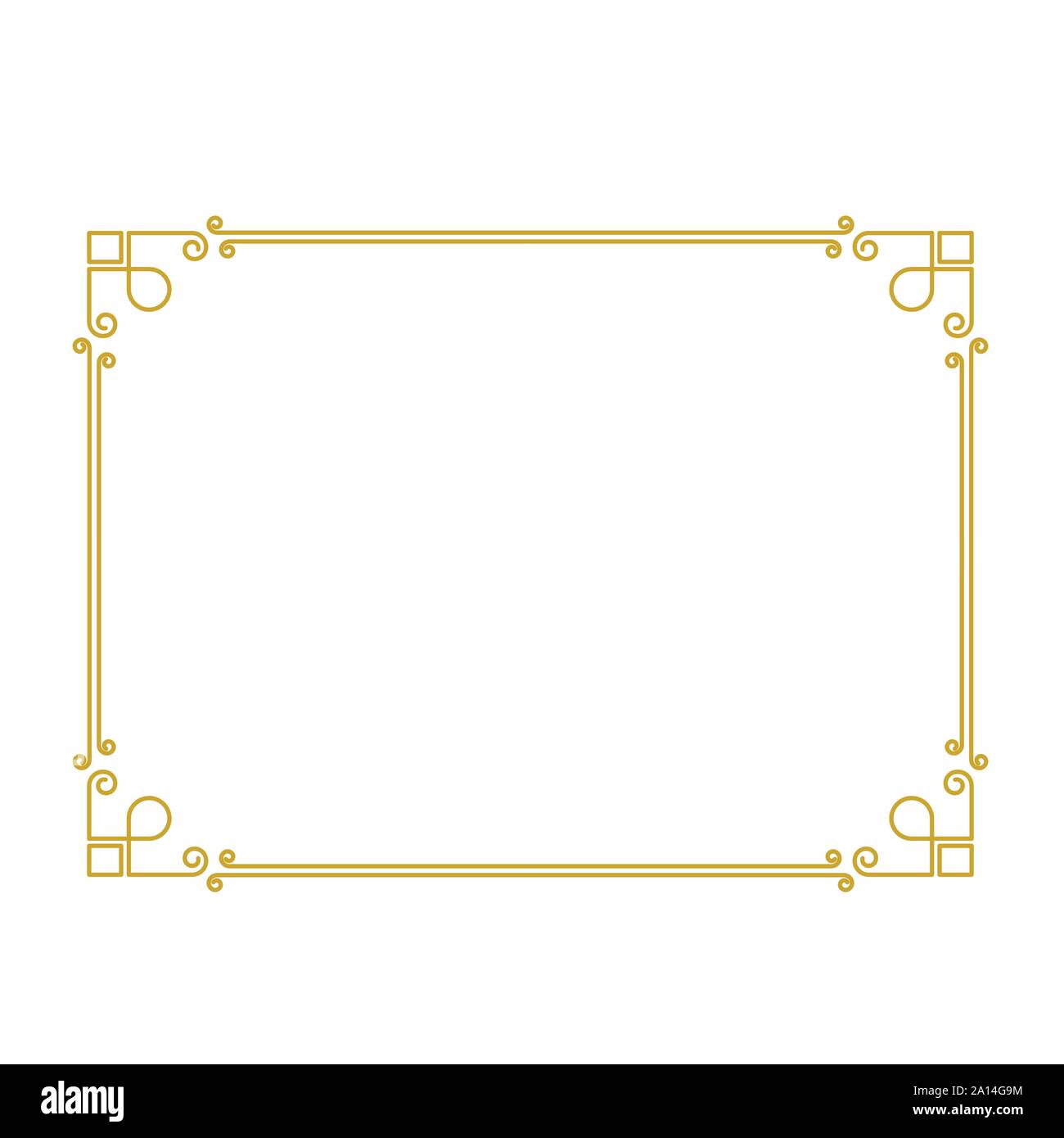 Border vector illustration design template Stock Vector Image & Art - Alamy