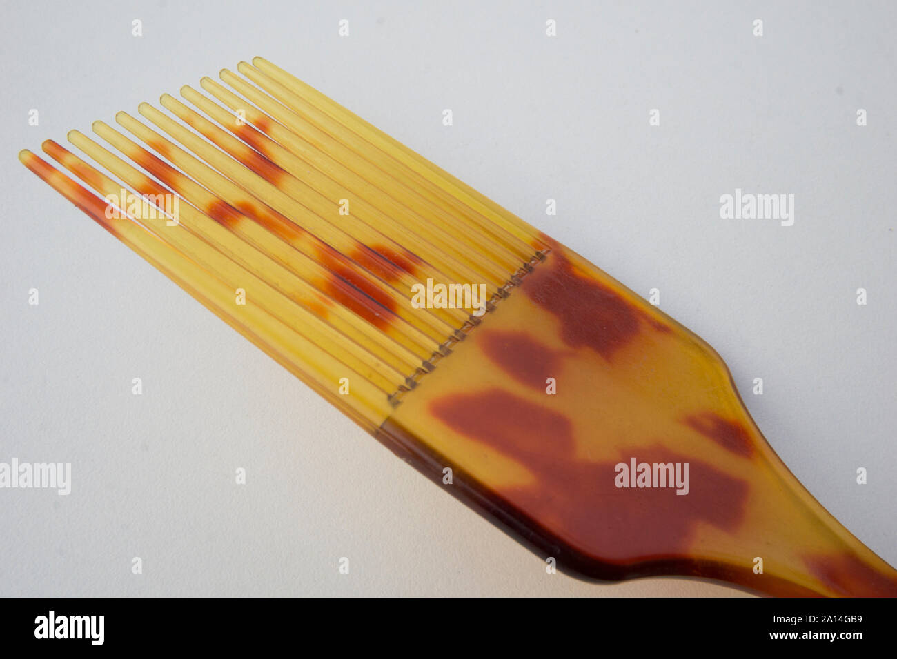 Hair comb isolated on white background Stock Photo - Alamy
