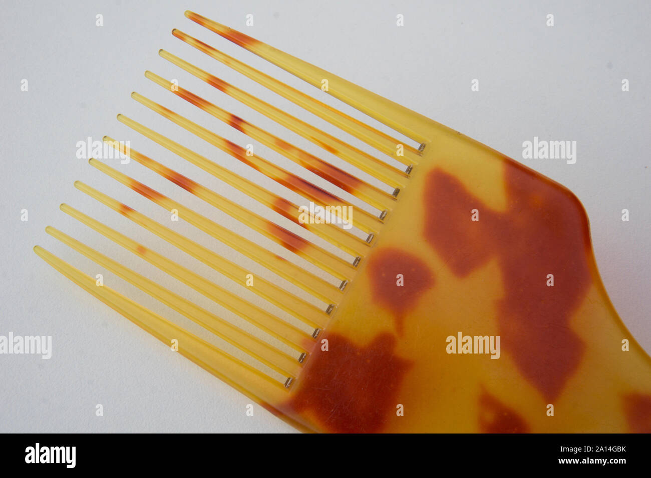 Hair comb isolated on white background Stock Photo - Alamy