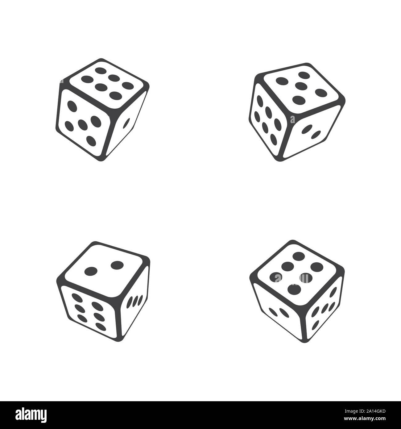 Dice vector hi-res stock photography and images - Alamy