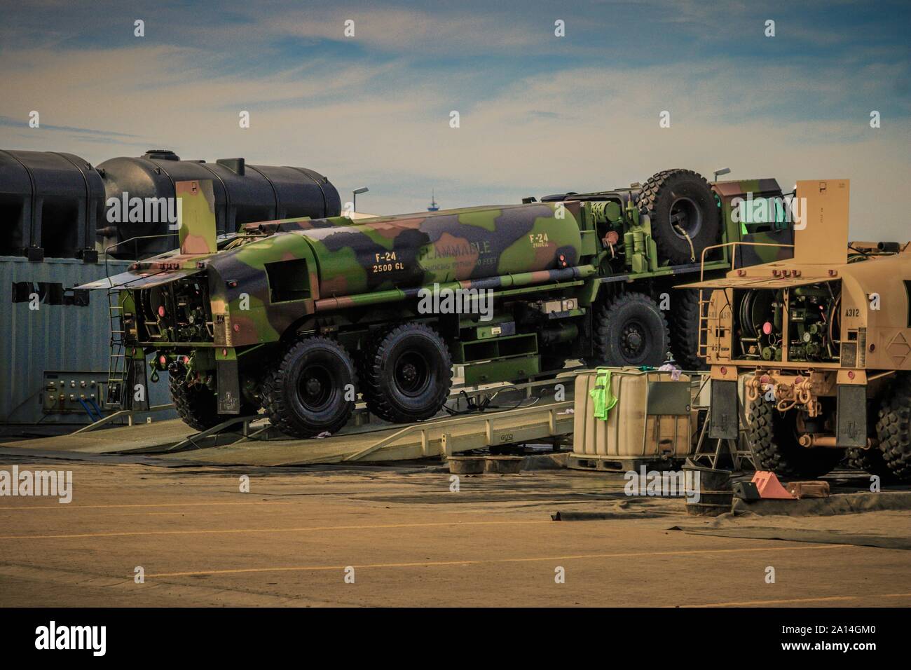 Soldiers from the 601st Aviation Support Battalion, 1st Combat Aviation ...