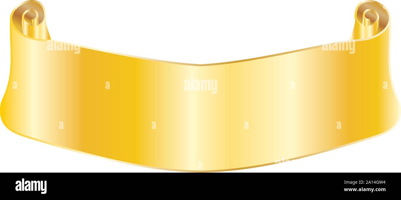 This is a illustration of Paper Title scroll Stock Vector Image & Art ...