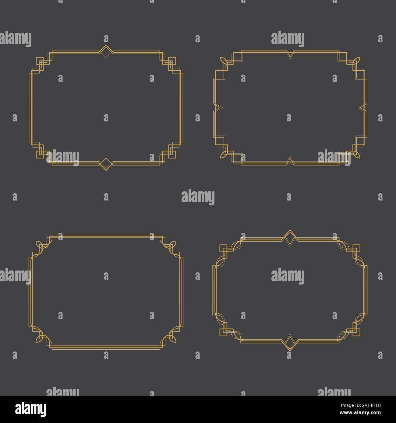 Border vector illustration design template Stock Vector Image & Art - Alamy