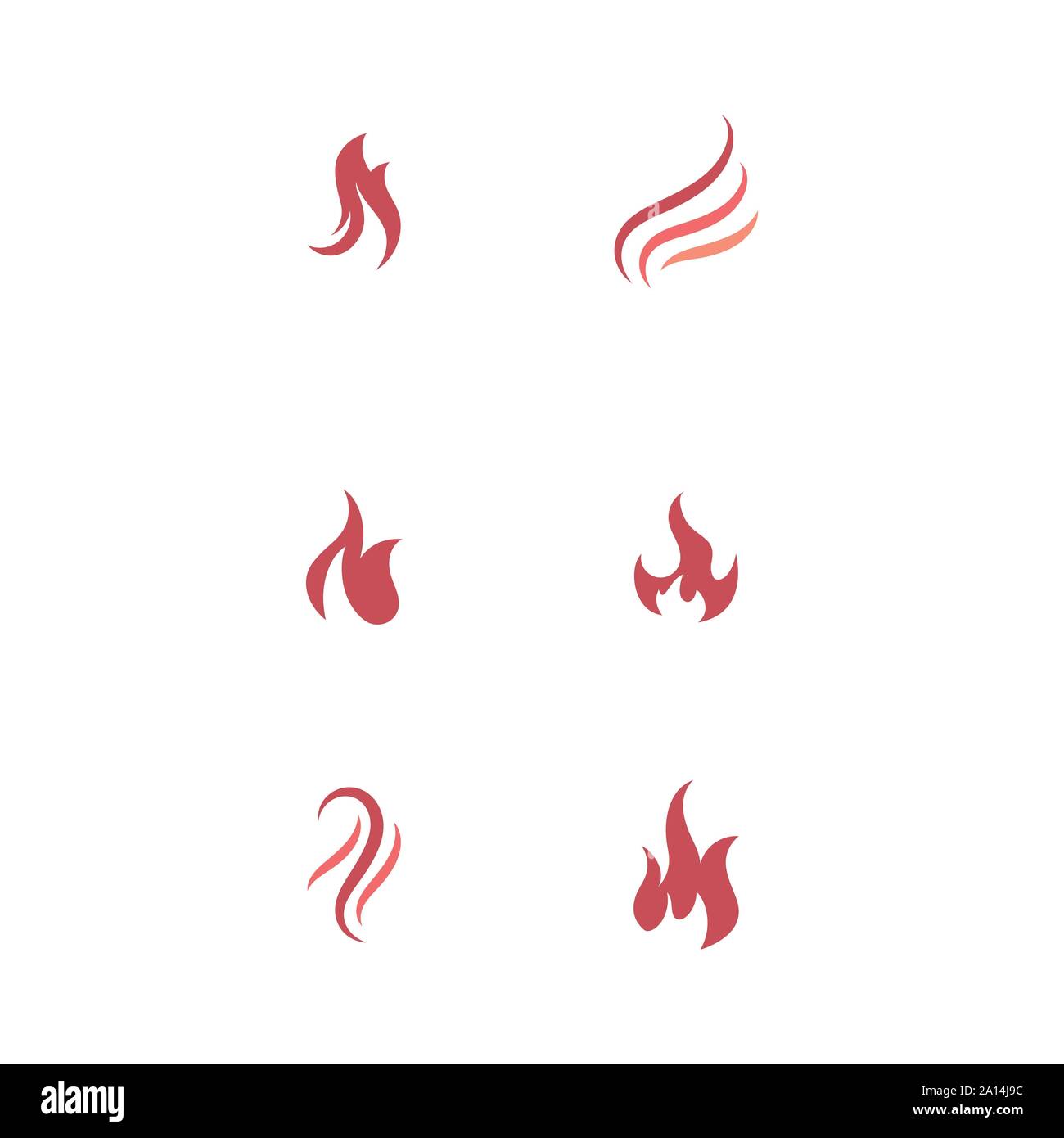 flame icon fire vector design template Stock Vector Image & Art - Alamy