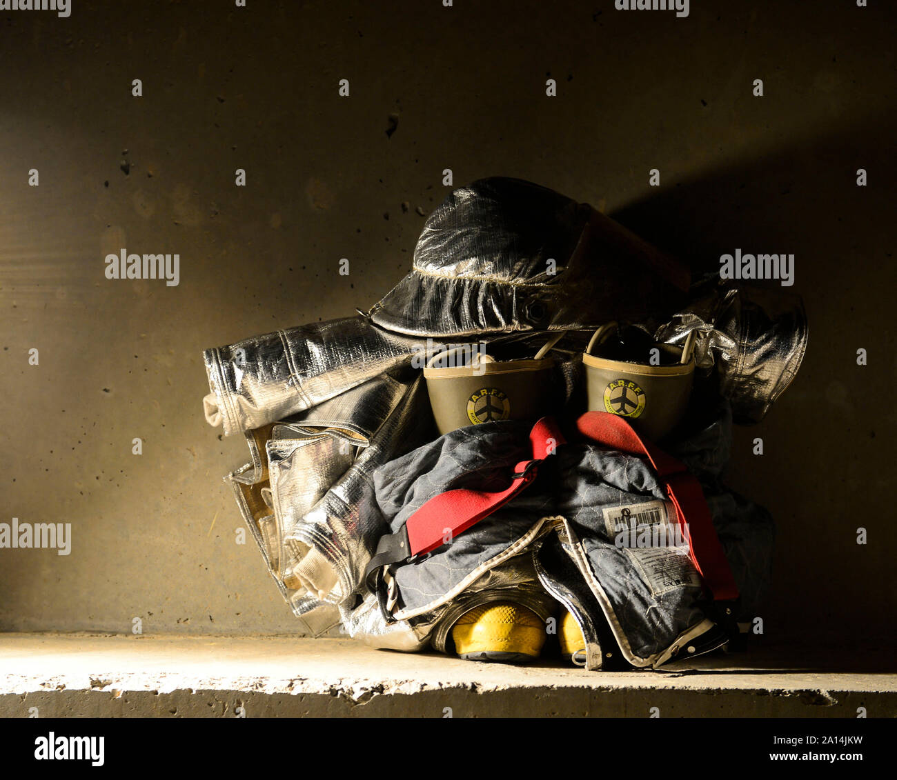 Silver fire suit hi-res stock photography and images - Alamy