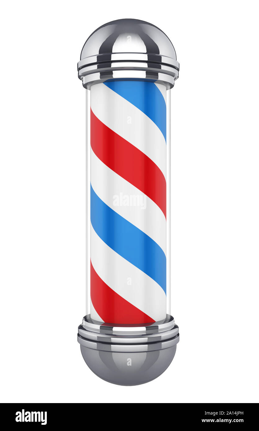 Traditional barber shop pole hi-res stock photography and images - Alamy