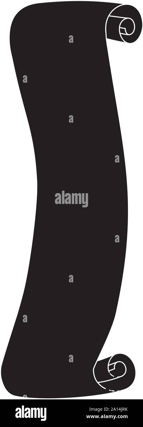 Paper scroll Black and White Stock Photos & Images - Alamy