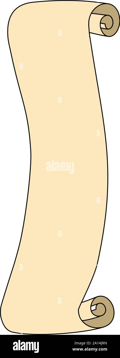 This is a illustration of Paper scroll Stock Vector Image & Art - Alamy