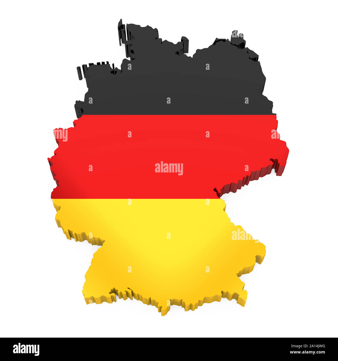 Germany german flag map hi-res stock photography and images - Alamy