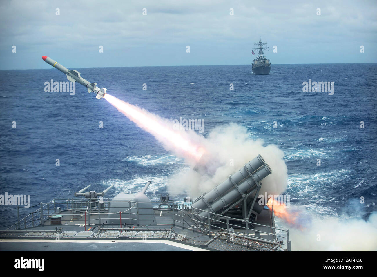 Harpoon missile hi-res stock photography and images - Alamy