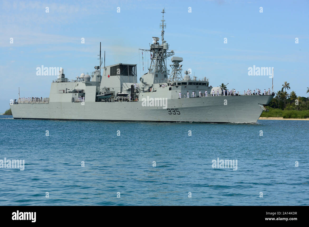 Royal canadian navy halifax class frigate hi-res stock photography and ...