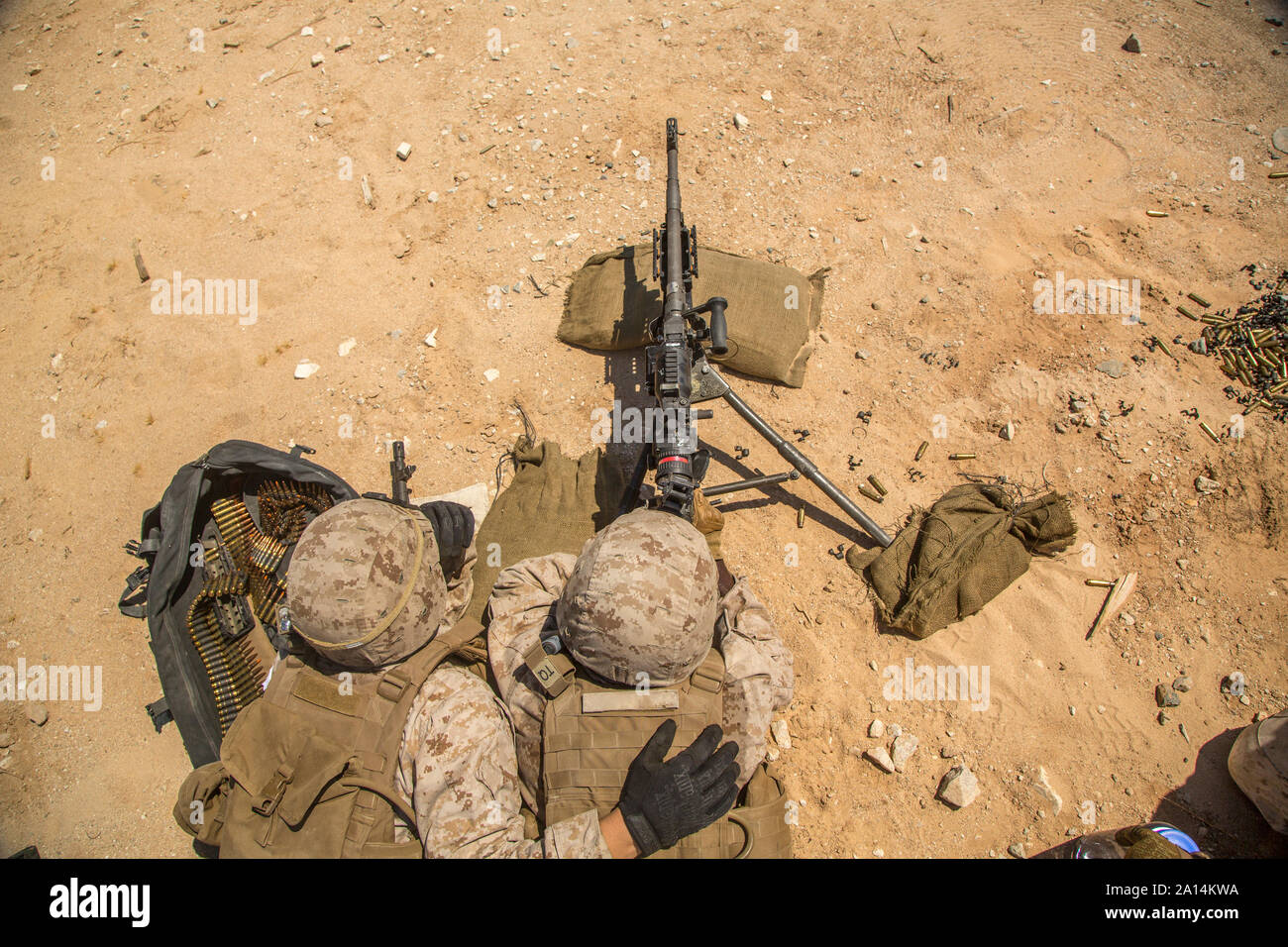 M240 machine gun shooting hi-res stock photography and images - Alamy
