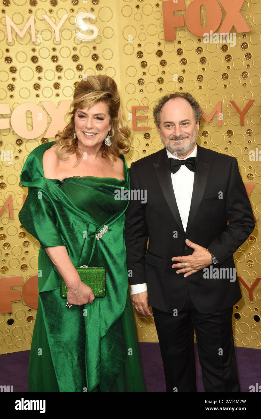 September 22, 2019, Los Angeles, California, USA: Caroline Aaron, Kevin Pollack arrives for Emmy ...