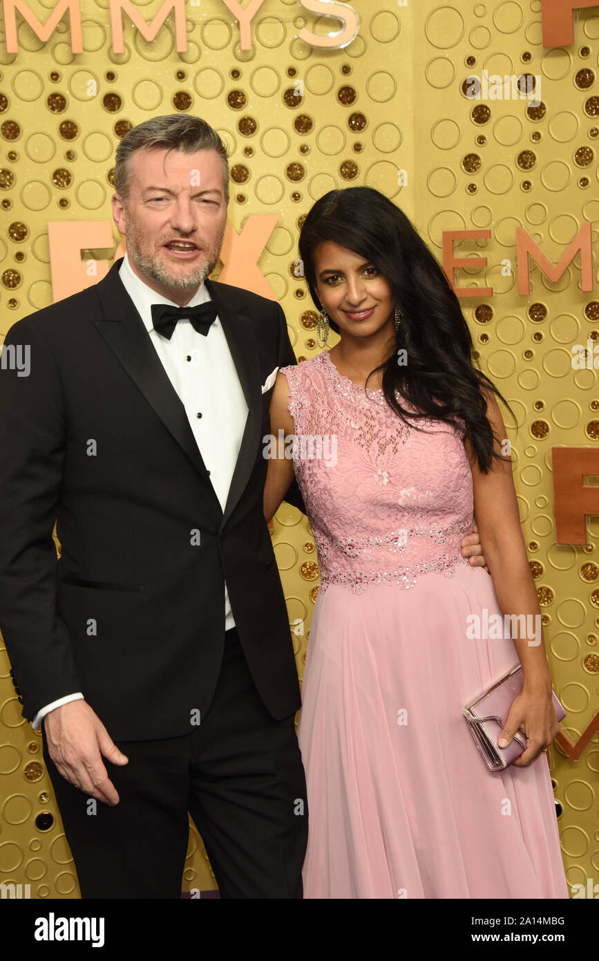 September 22, 2019, Los Angeles, California, USA: Charlie Brooker ...