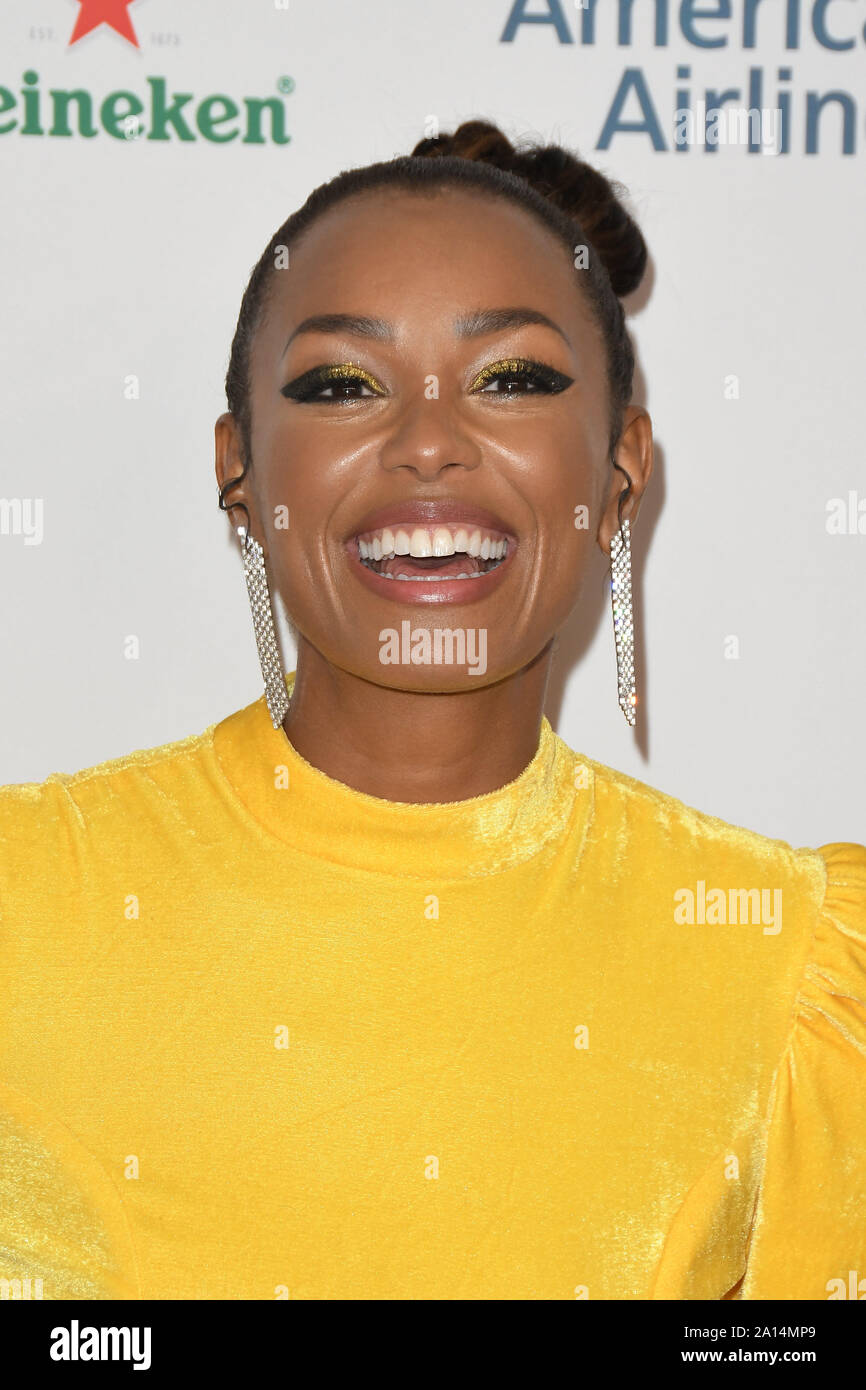 Melanie Liburd at the BAFTA Los Angeles + BBC America TV Tea Party 2019 ...