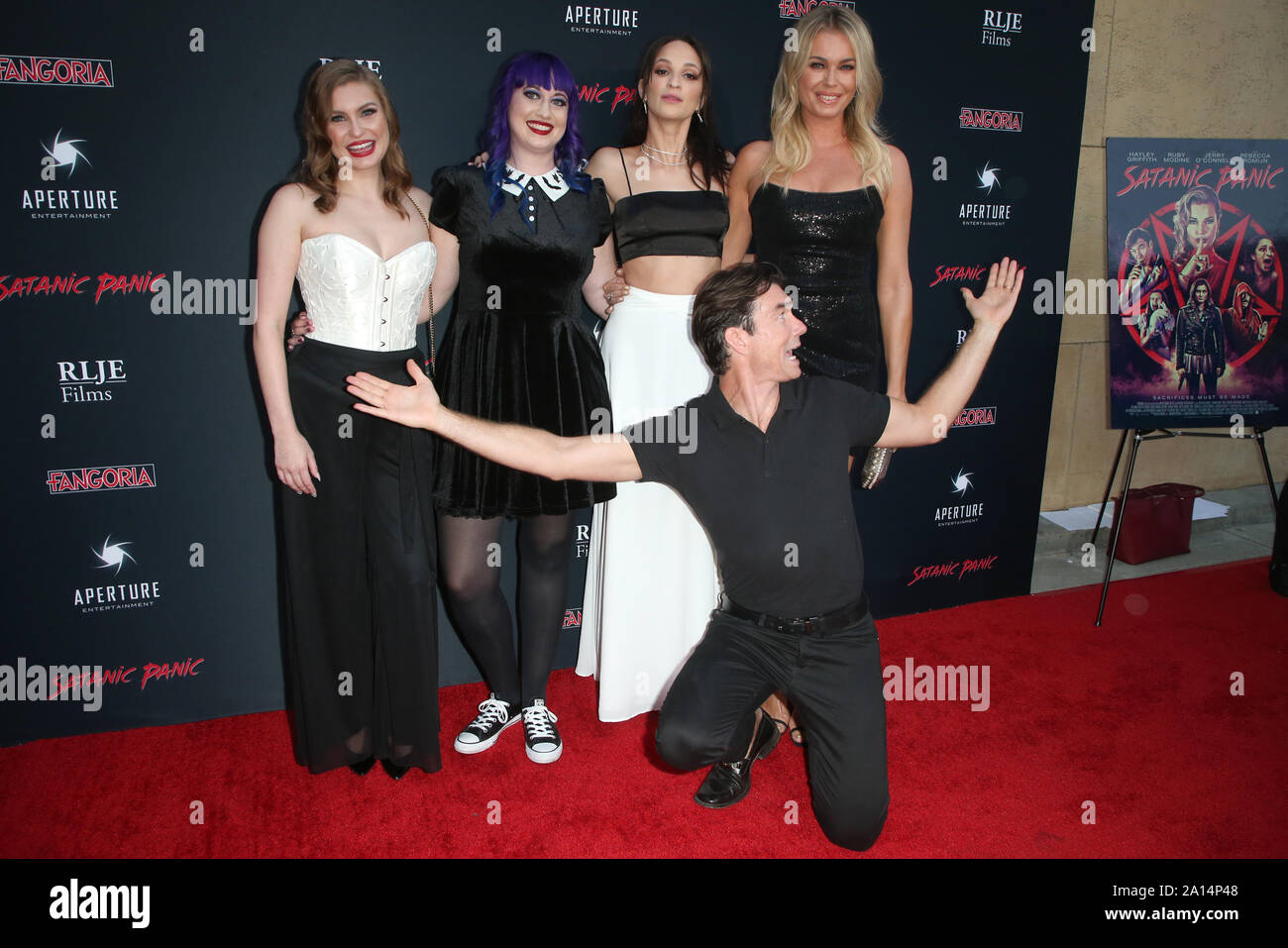 Premiere Of "Satanic Panic" Featuring: Hayley Griffith, Chelsea ...