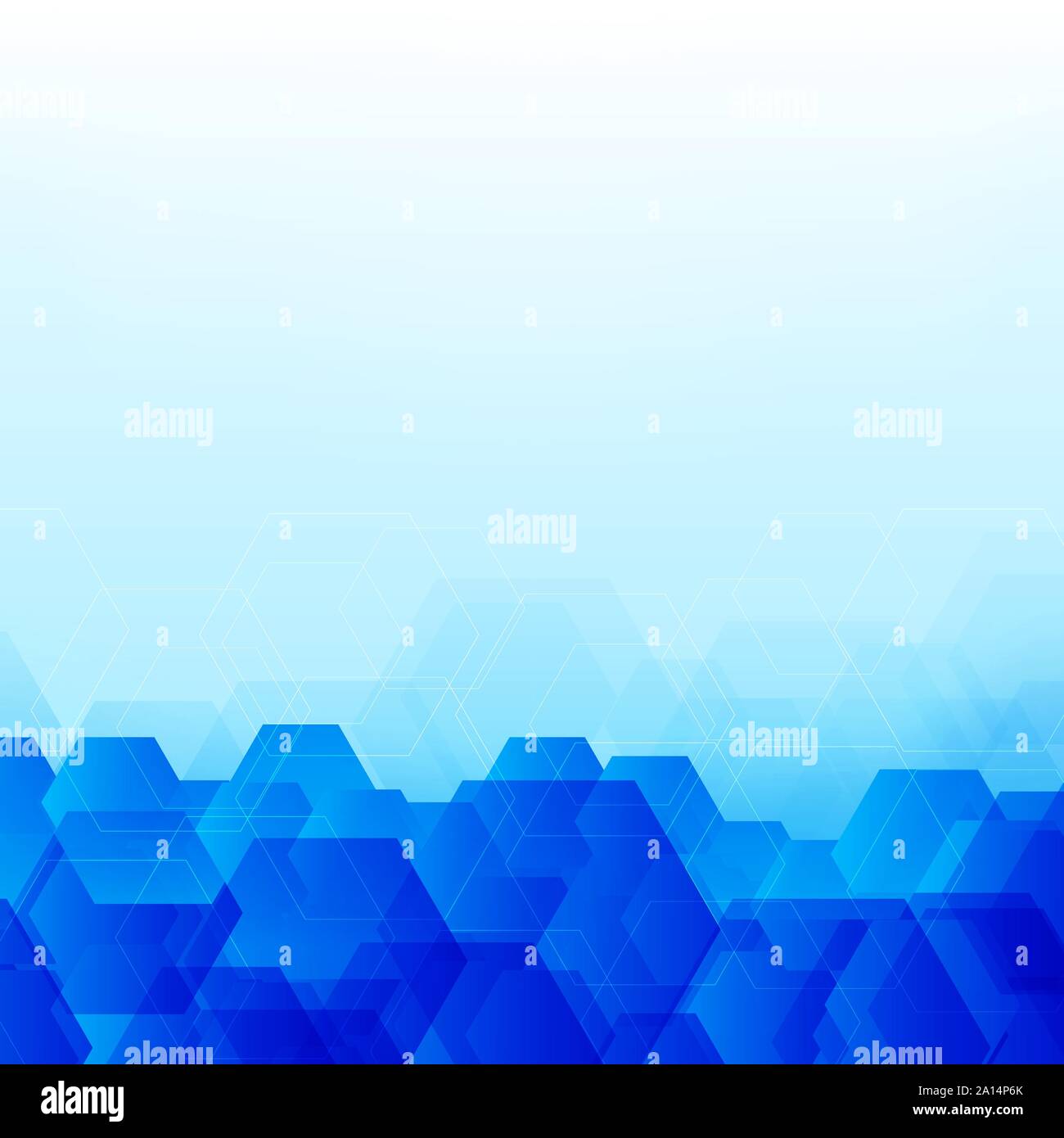 Geometric background abstract modern design hexagon layer style with ...